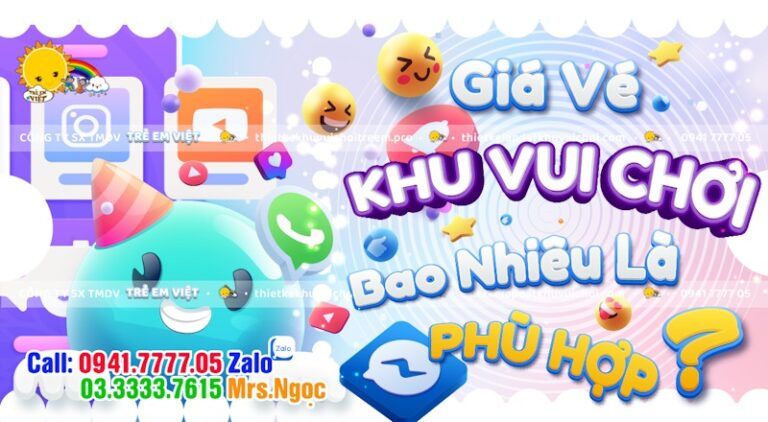 Giá Vé Khu Vui Chơi - Bao Nhiêu Là 1 Mức Giá Phù Hợp?