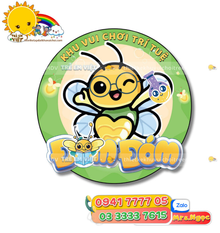 Thiết Kế Logo Khu Vui Chơi Trẻ Em Trọn Gói, Giá Rẻ