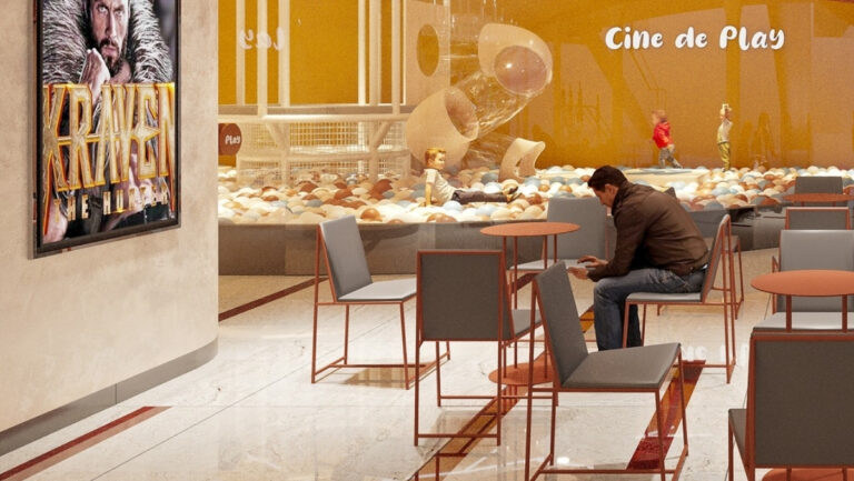 HOT: Xuất Hiện 1 Rạp Chiếu Phim Có Khu Vui Chơi